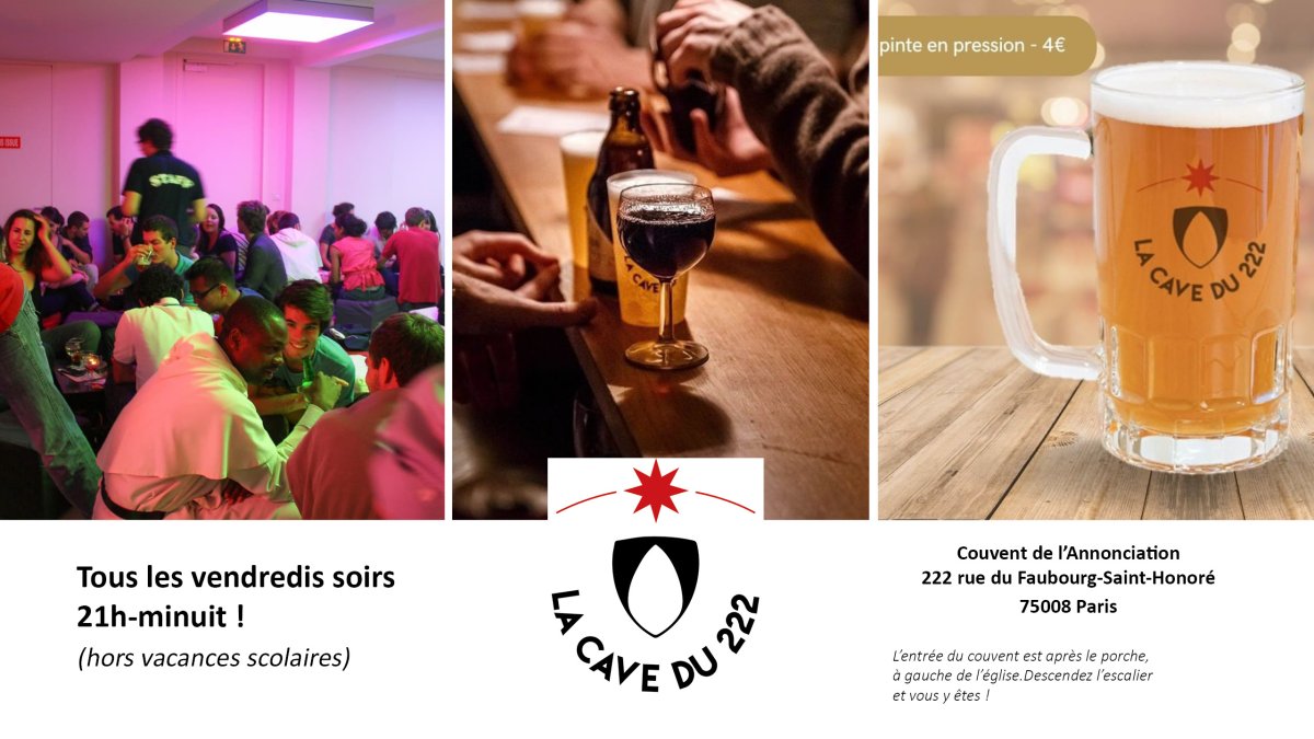 La Cave du 222 - bar associatif - Étudiants et Jeunes Pros - Diocèse de ...