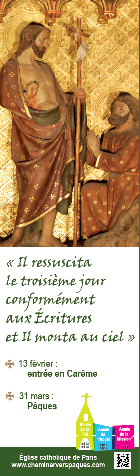 Semaine sainte et Pâques 2013 à Paris - Diocèse de Paris