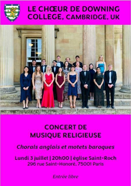 Concert de musique religieuse - Diocèse de Paris