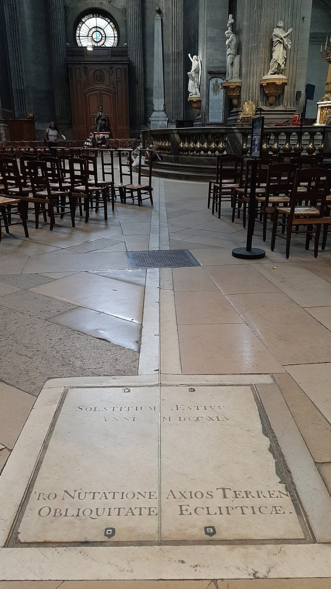 Présentation du Gnomon de l'église Saint-Sulpice - Diocèse de Paris