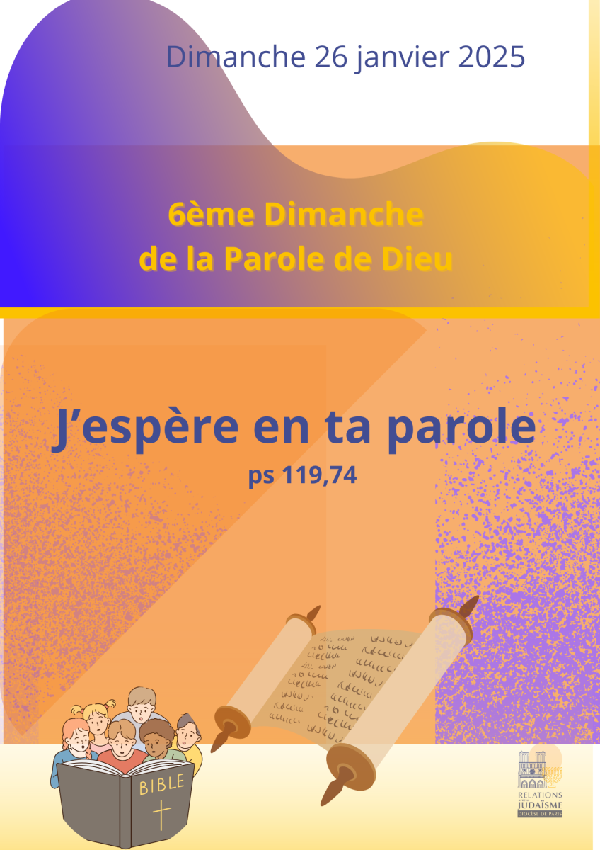 Dimanche de la Parole de Dieu - Diocèse de Paris